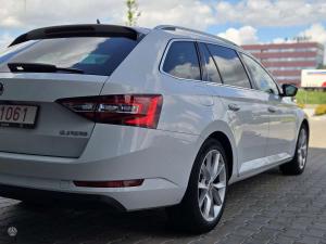 White Skoda SuperB 2019 in Vilnius, with an engine capacity of 1.97 L and mileage of 184 thousand km for 12699 €, photo 6 on AUTOMOTO.COM.LV