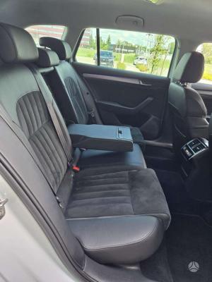 White Skoda SuperB 2019 in Vilnius, with an engine capacity of 1.97 L and mileage of 184 thousand km for 12699 €, photo 14 on AUTOMOTO.COM.LV