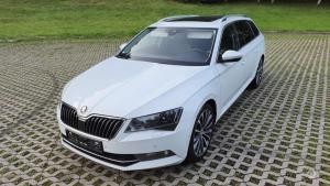White Skoda SuperB 2019 in Vilnius, with an engine capacity of 2.00 L and mileage of 260 thousand km for 15800 €, photo 5 on AUTOMOTO.COM.LV