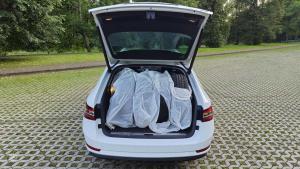 White Skoda SuperB 2019 in Vilnius, with an engine capacity of 2.00 L and mileage of 260 thousand km for 15800 €, photo 13 on AUTOMOTO.COM.LV