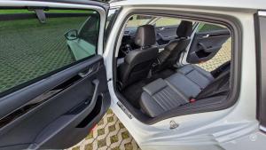 White Skoda SuperB 2019 in Vilnius, with an engine capacity of 2.00 L and mileage of 260 thousand km for 15800 €, photo 16 on AUTOMOTO.COM.LV