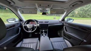 White Skoda SuperB 2019 in Vilnius, with an engine capacity of 2.00 L and mileage of 260 thousand km for 15800 €, photo 21 on AUTOMOTO.COM.LV