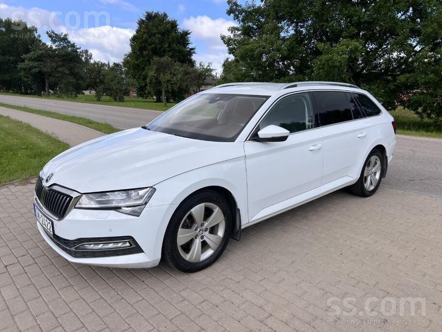 White Skoda SuperB 2019 in Limbazi, with an engine capacity of 2.00 L and mileage of 540 thousand km for 9950 €, photo 1 on AUTOMOTO.COM.LV