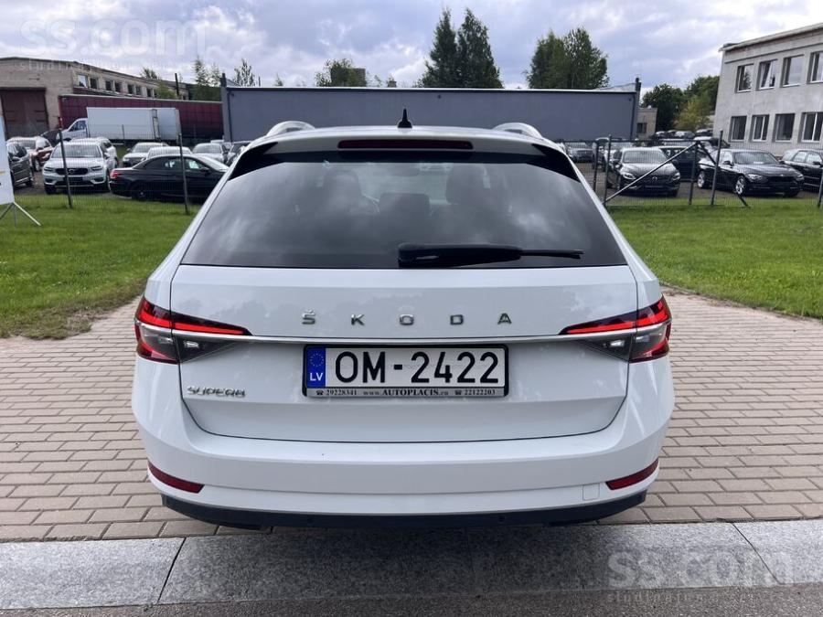 White Skoda SuperB 2019 in Limbazi, with an engine capacity of 2.00 L and mileage of 540 thousand km for 9950 €, photo 6 on AUTOMOTO.COM.LV