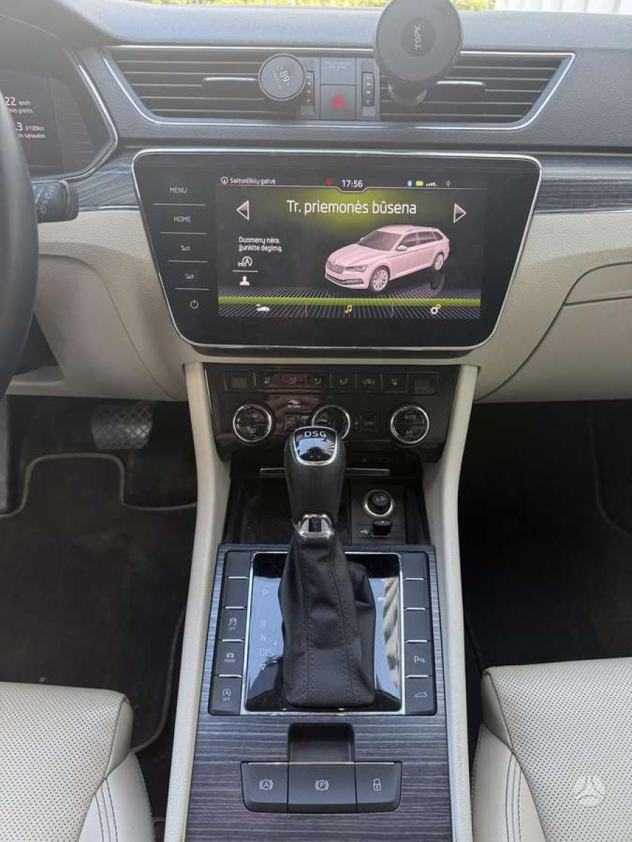 Balts Skoda SuperB 2019 Viļņa, ar dzinēja tilpumu 1.97 L un nobraukumu 214 tūkst. km par 16500 €, foto 18 vietnē AUTOMOTO.COM.LV
