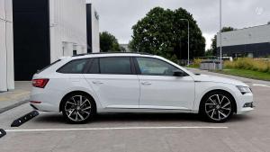 White Skoda SuperB 2019 in Vilnius, with an engine capacity of 1.97 L and mileage of 323 thousand km for 12500 €, photo 6 on AUTOMOTO.COM.LV