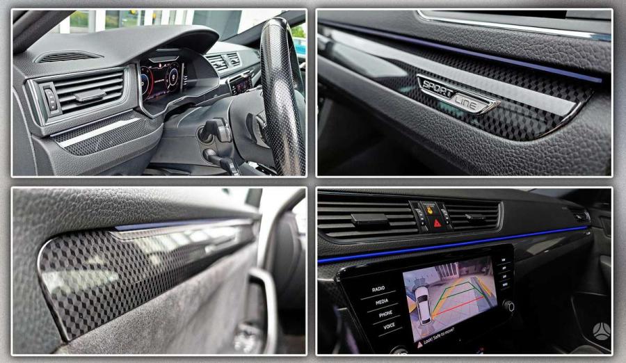 White Skoda SuperB 2019 in Vilnius, with an engine capacity of 1.97 L and mileage of 323 thousand km for 12500 €, photo 24 on AUTOMOTO.COM.LV