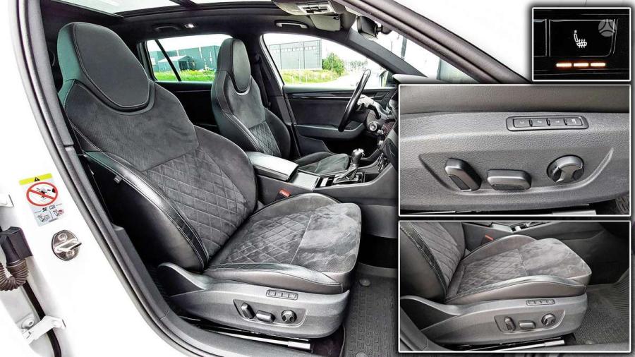 White Skoda SuperB 2019 in Vilnius, with an engine capacity of 1.97 L and mileage of 323 thousand km for 12500 €, photo 32 on AUTOMOTO.COM.LV