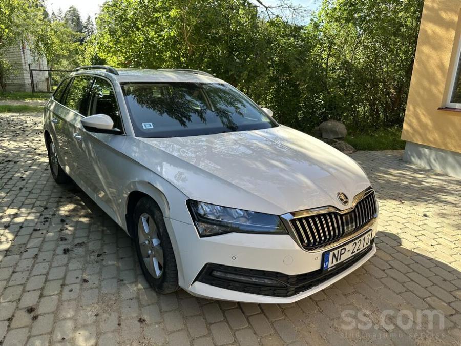 Balts Skoda SuperB 2020 Rīga, ar dzinēja tilpumu 2.00 L un nobraukumu 210 tūkst. km par 15900 €, foto 2 vietnē AUTOMOTO.COM.LV