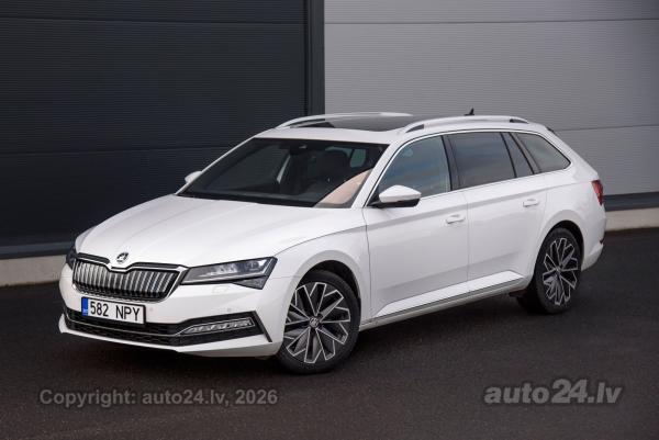 White Skoda SuperB 2020 in Parnu, with an engine capacity of 1.40 L and mileage of 141 thousand km for 22500 €, photo 1 on AUTOMOTO.COM.LV
