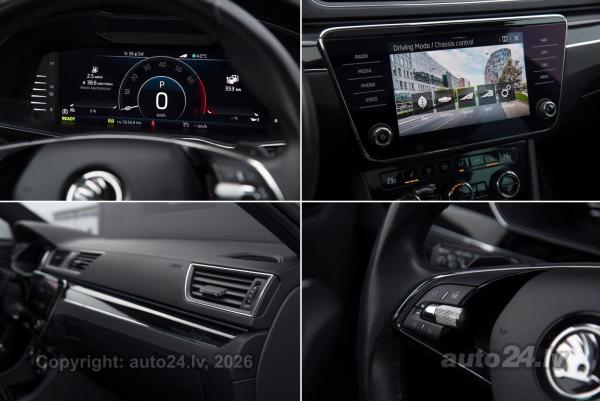 White Skoda SuperB 2020 in Parnu, with an engine capacity of 1.40 L and mileage of 141 thousand km for 22500 €, photo 9 on AUTOMOTO.COM.LV