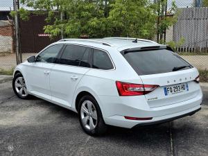 White Skoda SuperB 2020 in Vilnius, with an engine capacity of 1.97 L and mileage of 434 thousand km for 11200 €, photo 8 on AUTOMOTO.COM.LV