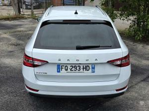 White Skoda SuperB 2020 in Vilnius, with an engine capacity of 1.97 L and mileage of 434 thousand km for 11200 €, photo 9 on AUTOMOTO.COM.LV
