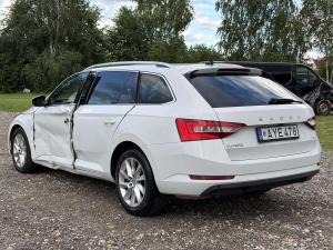 White Skoda SuperB 2020 in Ukmerge, with an engine capacity of 1.97 L and mileage of 397 thousand km for 5600 €, photo 8 on AUTOMOTO.COM.LV
