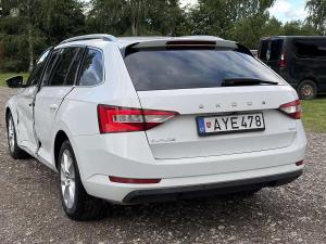 White Skoda SuperB 2020 in Ukmerge, with an engine capacity of 1.97 L and mileage of 397 thousand km for 5600 €, photo 9 on AUTOMOTO.COM.LV