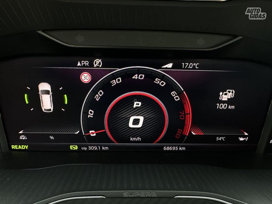 Белый Шкода Суперб 2020 в Авиженяй, объемом двигателя 1.40 л и пробегом 69 тыс. км за 19500 €, фото 8 на AUTOMOTO.COM.LV