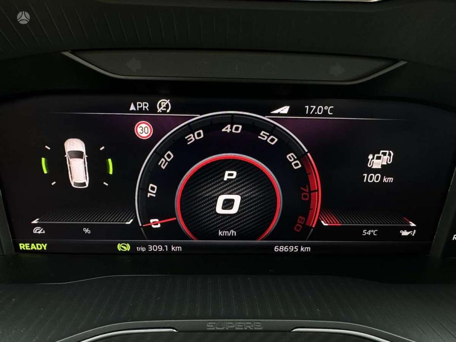 Белый Шкода Суперб 2020 в Вильнюс, объемом двигателя 1.40 л и пробегом 69 тыс. км за 19500 €, фото 8 на AUTOMOTO.COM.LV