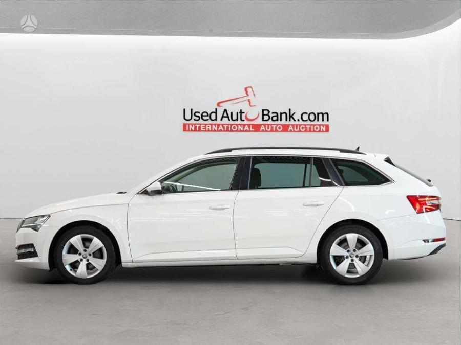 White Skoda SuperB 2021 in Vilnius, with an engine capacity of 2.00 L and mileage of 157 thousand km for 15972 €, photo 6 on AUTOMOTO.COM.LV