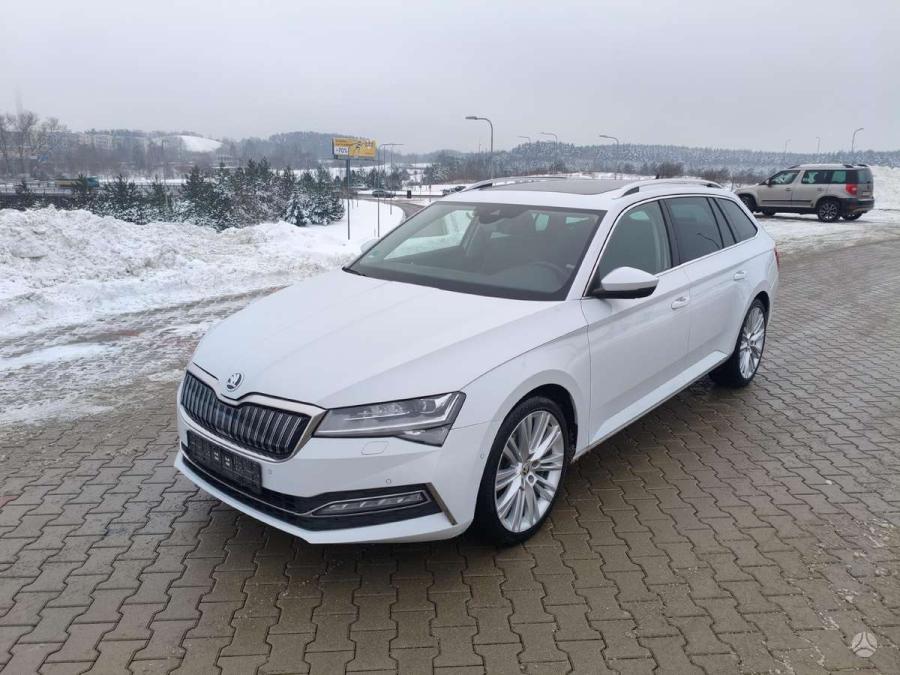 Balts Skoda SuperB 2021 Viļņa, ar dzinēja tilpumu 1.40 L un nobraukumu 231 tūkst. km par 15990 €, foto 1 vietnē AUTOMOTO.COM.LV