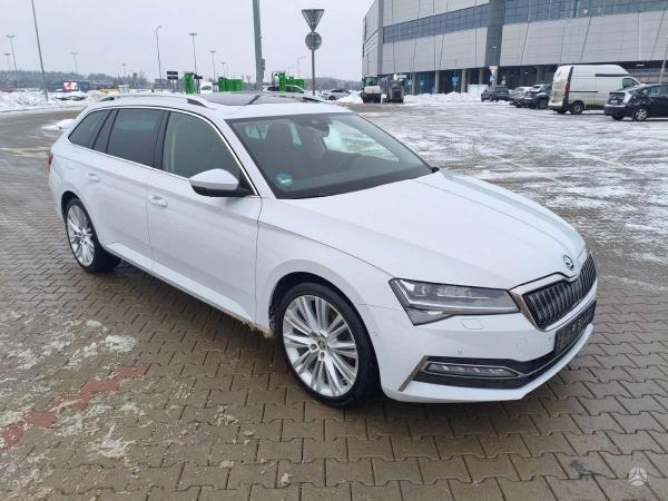 White Skoda SuperB 2021 in Vilnius, with an engine capacity of 1.40 L and mileage of 231 thousand km for 15990 €, photo 3 on AUTOMOTO.COM.LV