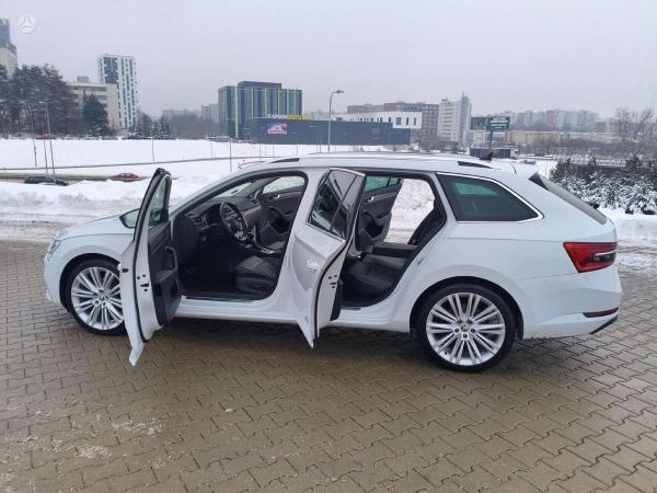 White Skoda SuperB 2021 in Vilnius, with an engine capacity of 1.40 L and mileage of 231 thousand km for 15990 €, photo 9 on AUTOMOTO.COM.LV