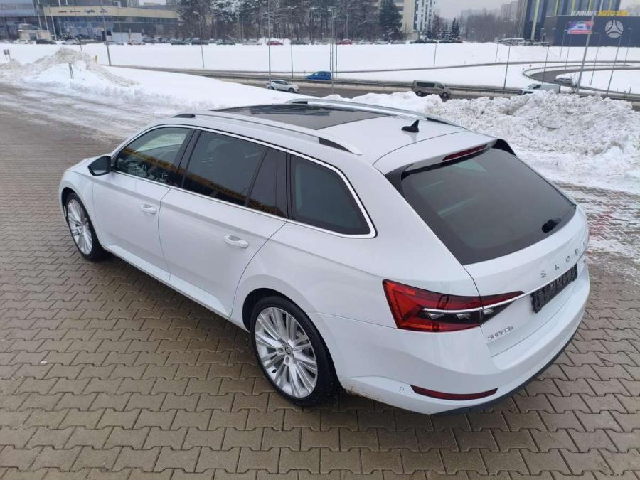 Balts Skoda SuperB 2021 Viļņa, ar dzinēja tilpumu 1.40 L un nobraukumu 231 tūkst. km par 15990 €, foto 24 vietnē AUTOMOTO.COM.LV