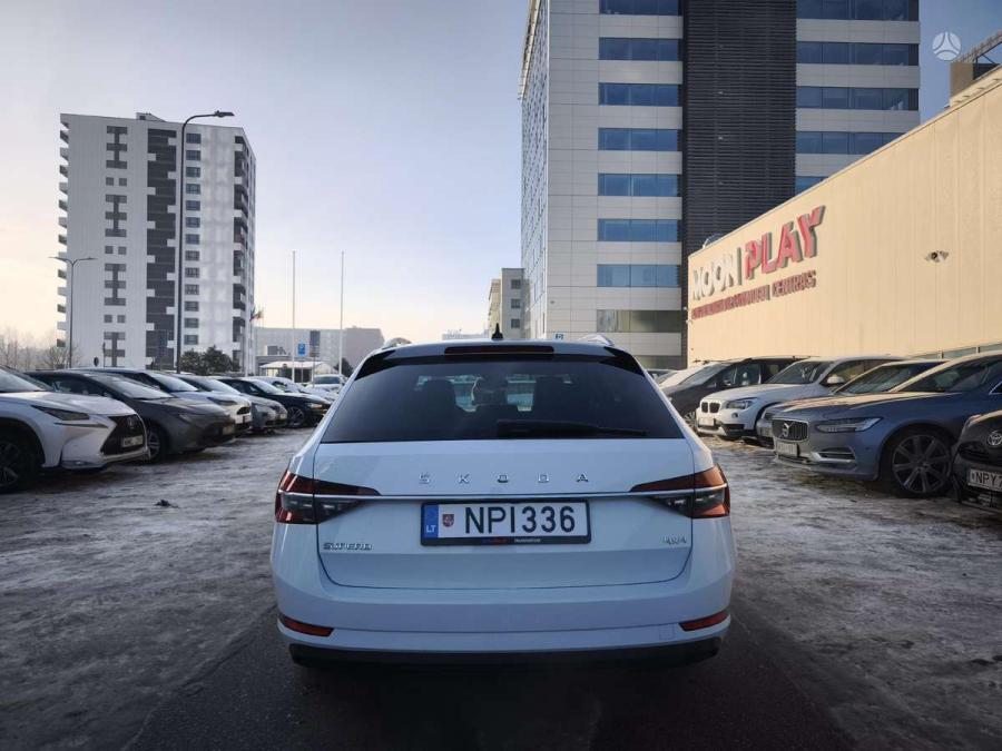 Balts Skoda SuperB 2021 Viļņa, ar dzinēja tilpumu 2.00 L un nobraukumu 209 tūkst. km par 18900 €, foto 5 vietnē AUTOMOTO.COM.LV