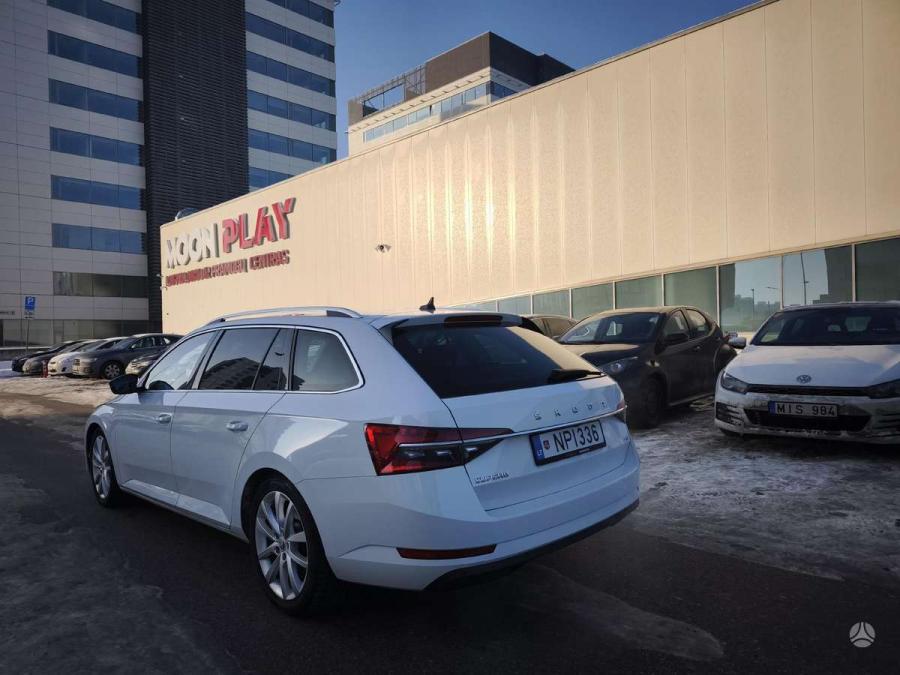 Balts Skoda SuperB 2021 Viļņa, ar dzinēja tilpumu 2.00 L un nobraukumu 209 tūkst. km par 18900 €, foto 6 vietnē AUTOMOTO.COM.LV