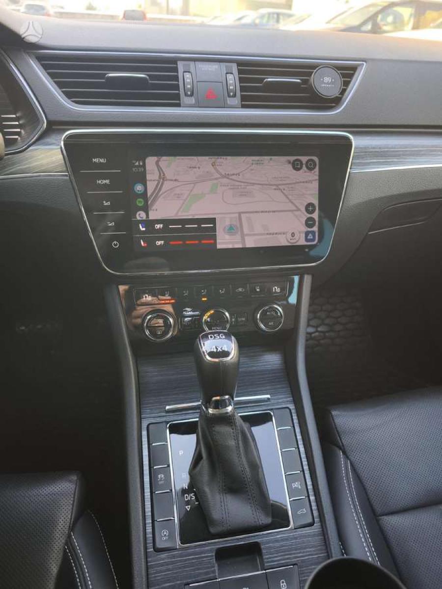 Balts Skoda SuperB 2021 Viļņa, ar dzinēja tilpumu 2.00 L un nobraukumu 209 tūkst. km par 18900 €, foto 17 vietnē AUTOMOTO.COM.LV