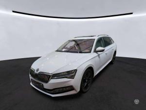 White Skoda SuperB 2021 in Vilnius, with an engine capacity of 1.40 L and mileage of 99 thousand km for 21350 €, photo 3 on AUTOMOTO.COM.LV