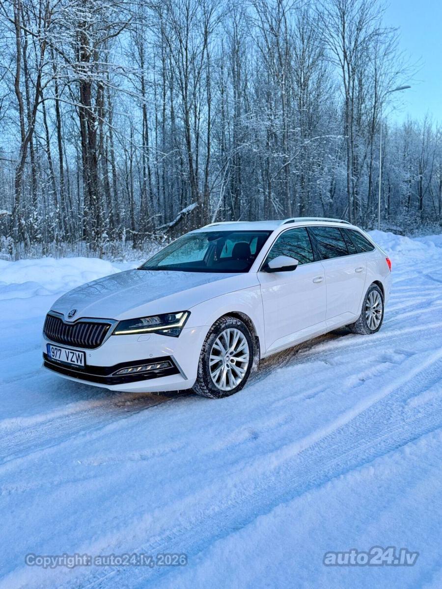 White Skoda SuperB 2021 in Tallinn, with an engine capacity of 1.40 L and mileage of 89 thousand km for 24000 €, photo 3 on AUTOMOTO.COM.LV