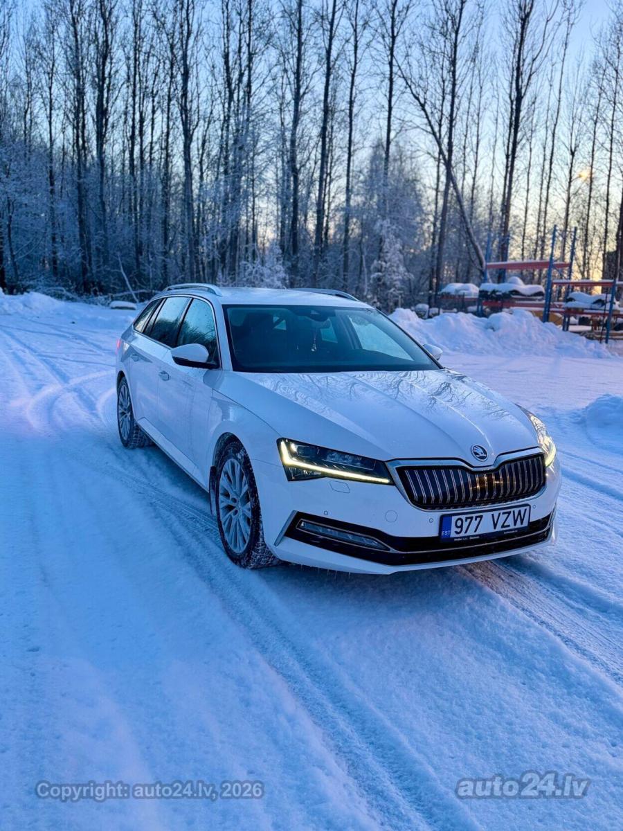 White Skoda SuperB 2021 in Tallinn, with an engine capacity of 1.40 L and mileage of 89 thousand km for 24000 €, photo 4 on AUTOMOTO.COM.LV