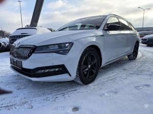 White Skoda SuperB 2021 in Vilnius, with an engine capacity of 1.40 L and mileage of 173 thousand km for 19600 €, photo 2 on AUTOMOTO.COM.LV