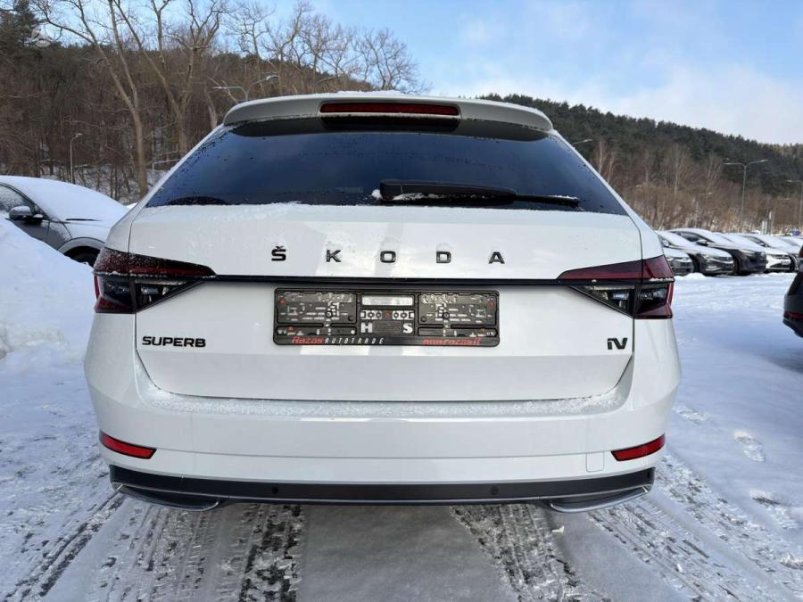 White Skoda SuperB 2021 in Vilnius, with an engine capacity of 1.40 L and mileage of 173 thousand km for 19600 €, photo 6 on AUTOMOTO.COM.LV