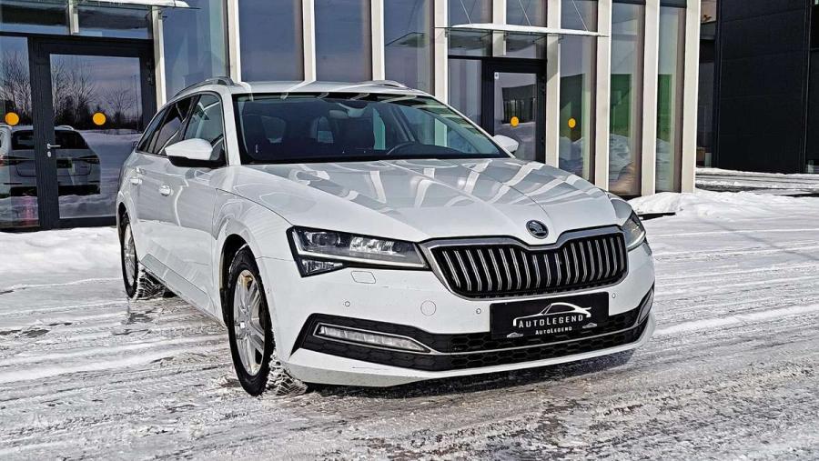 Balts Skoda SuperB 2021 Viļņa, ar dzinēja tilpumu 1.97 L un nobraukumu 279 tūkst. km par 15500 €, foto 2 vietnē AUTOMOTO.COM.LV