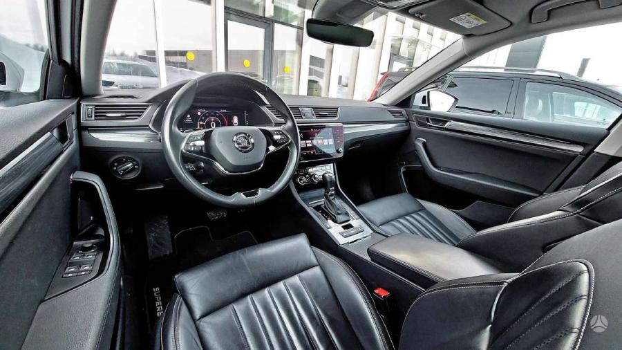 Balts Skoda SuperB 2021 Viļņa, ar dzinēja tilpumu 1.97 L un nobraukumu 279 tūkst. km par 15500 €, foto 18 vietnē AUTOMOTO.COM.LV