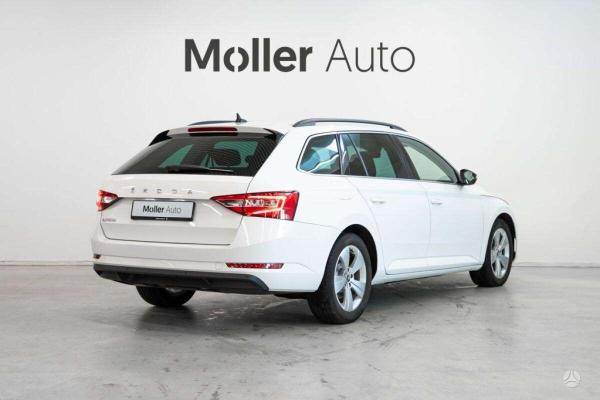 White Skoda SuperB 2021 in Vilnius, with an engine capacity of 2.00 L and mileage of 157 thousand km for 16450 €, photo 3 on AUTOMOTO.COM.LV