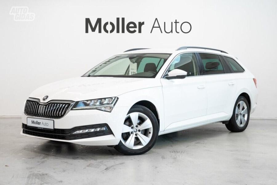 White Skoda SuperB 2021 in Vilnius, with an engine capacity of 2.00 L and mileage of 157 thousand km for 16450 €, photo 1 on AUTOMOTO.COM.LV
