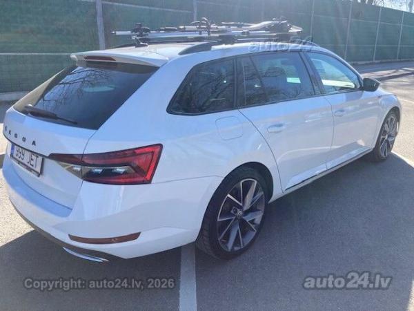 White Skoda SuperB 2021 in Tartu, with an engine capacity of 1.40 L and mileage of 152 thousand km for 21300 €, photo 3 on AUTOMOTO.COM.LV