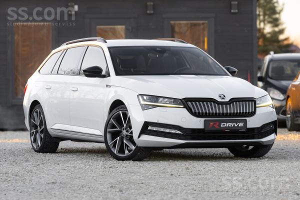 White Skoda SuperB 2021 in Jelgava, with an engine capacity of 1.40 L and mileage of 190 thousand km for 19500 €, photo 1 on AUTOMOTO.COM.LV