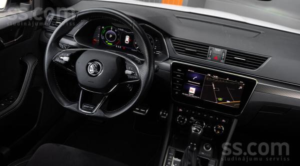 White Skoda SuperB 2021 in Jelgava, with an engine capacity of 1.40 L and mileage of 190 thousand km for 19500 €, photo 9 on AUTOMOTO.COM.LV