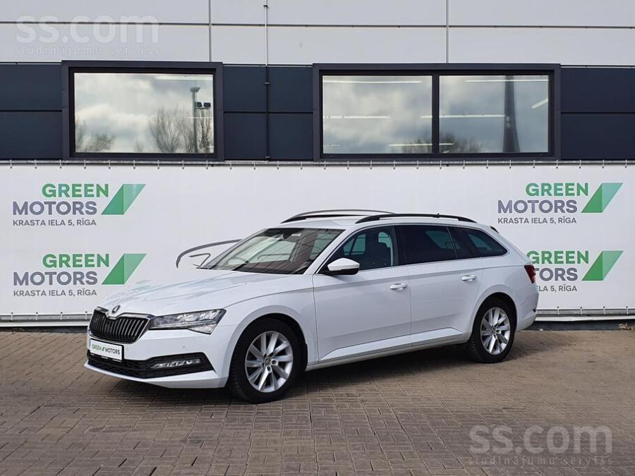White Skoda SuperB 2021 in Riga, with an engine capacity of 2.00 L and mileage of 180 thousand km for 18500 €, photo 1 on AUTOMOTO.COM.LV