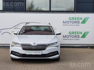 White Skoda SuperB 2021 in Riga, with an engine capacity of 2.00 L and mileage of 180 thousand km for 18500 €, photo 3 on AUTOMOTO.COM.LV