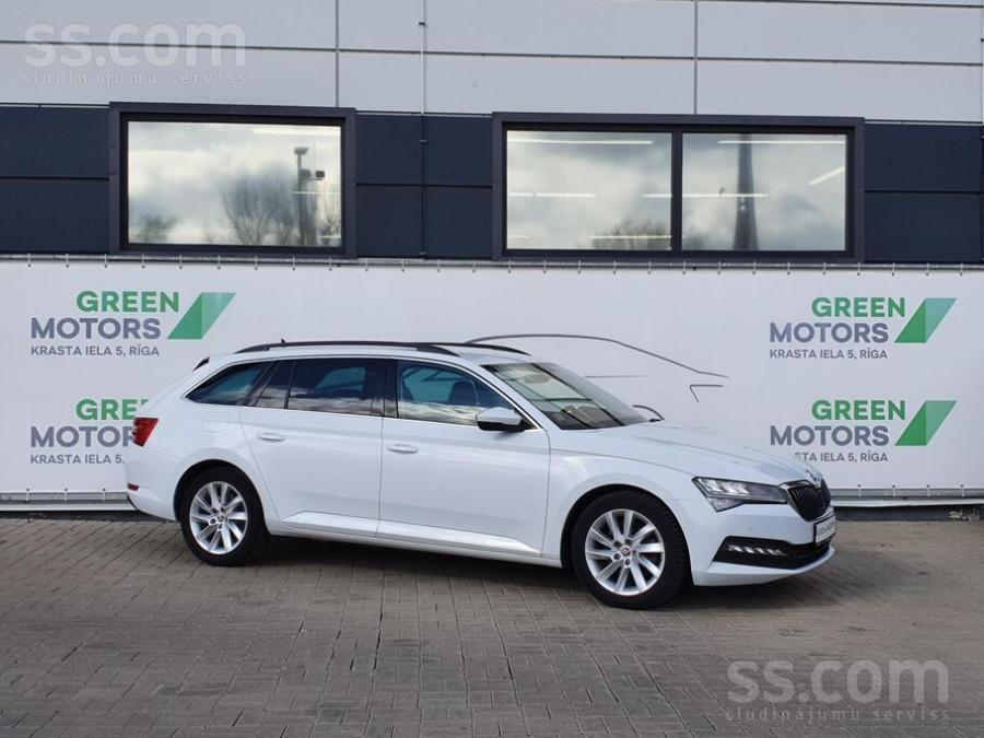 White Skoda SuperB 2021 in Riga, with an engine capacity of 2.00 L and mileage of 180 thousand km for 18500 €, photo 4 on AUTOMOTO.COM.LV