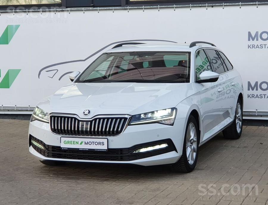 White Skoda SuperB 2021 in Riga, with an engine capacity of 2.00 L and mileage of 180 thousand km for 18500 €, photo 34 on AUTOMOTO.COM.LV