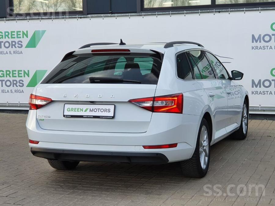 White Skoda SuperB 2021 in Riga, with an engine capacity of 2.00 L and mileage of 180 thousand km for 18500 €, photo 35 on AUTOMOTO.COM.LV