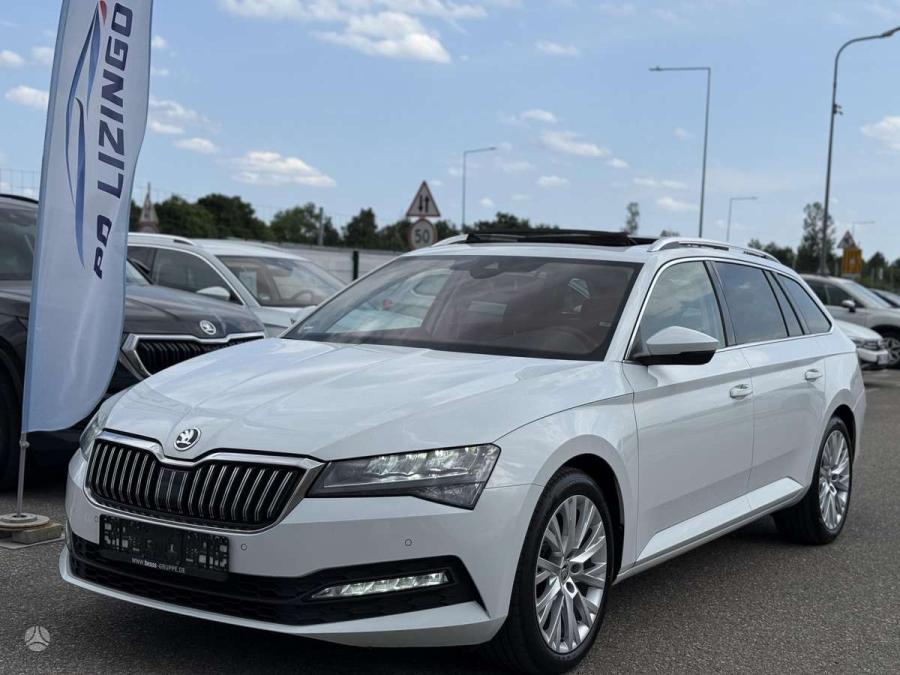 Balts Skoda SuperB 2021 Viļņa, ar dzinēja tilpumu 1.97 L un nobraukumu 204 tūkst. km par 15999 €, foto 5 vietnē AUTOMOTO.COM.LV