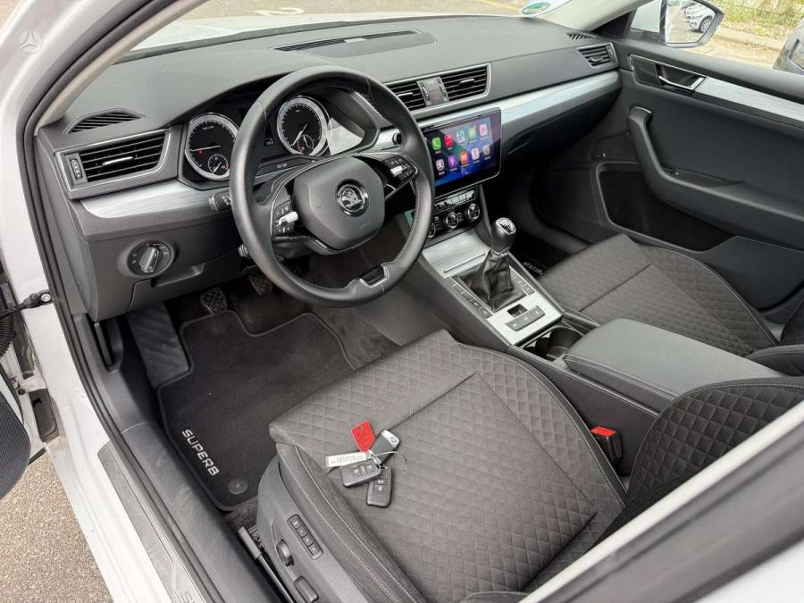 Balts Skoda SuperB 2021 Viļņa, ar dzinēja tilpumu 1.97 L un nobraukumu 204 tūkst. km par 15999 €, foto 17 vietnē AUTOMOTO.COM.LV