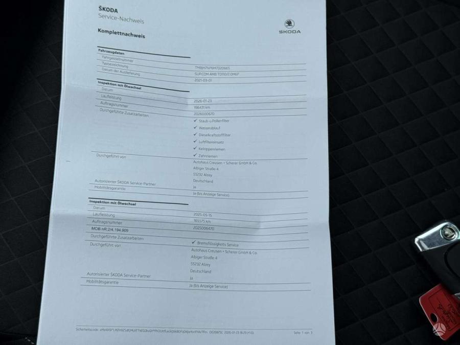 Balts Skoda SuperB 2021 Viļņa, ar dzinēja tilpumu 1.97 L un nobraukumu 204 tūkst. km par 15999 €, foto 39 vietnē AUTOMOTO.COM.LV