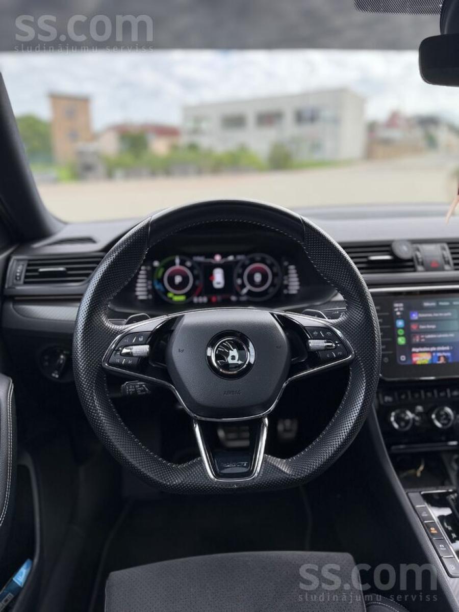 White Skoda SuperB 2021 in Bauska, with an engine capacity of 1.40 L and mileage of 153 thousand km for 21900 €, photo 22 on AUTOMOTO.COM.LV